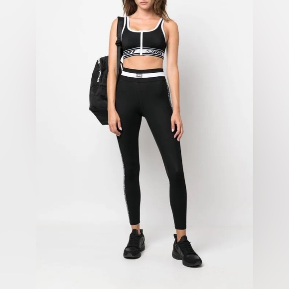 Diesel | Pants & Jumpsuits | Diesel 55dsl Logotape Leggings | Poshmark